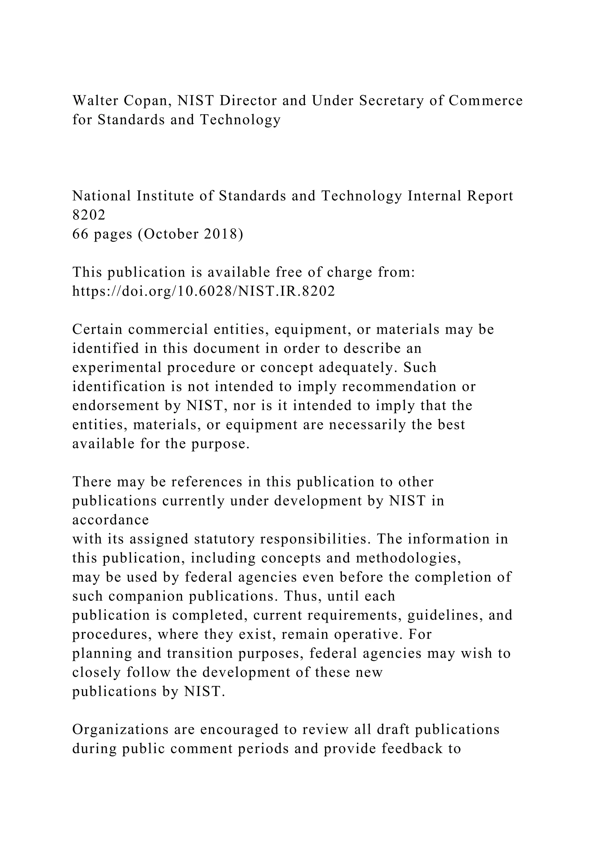 NISTIR 8202 Blockchain Technology Overview Dyla.docx