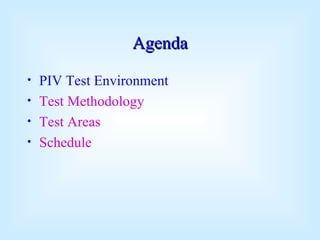 Nist piv data model testing | PPT