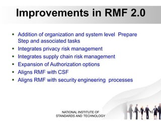 NIST Framework for Information System | PPT