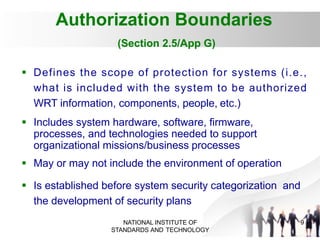 NIST Framework for Information System | PPT