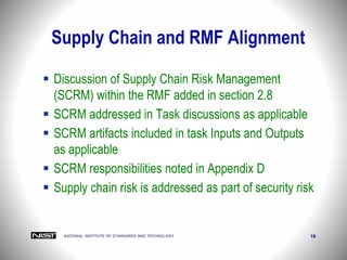 NIST presentation on RMF 2.0 / SP 800-37 rev. 2 | PPSX