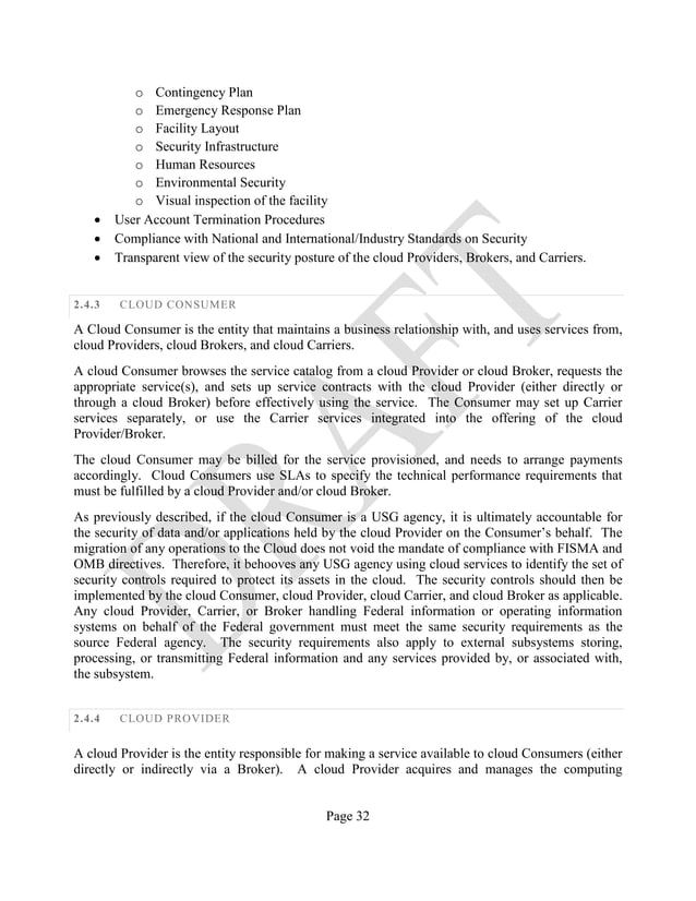 NIST Cloud Computing Security Reference Architecture 800-299 | PDF | Cloud Computing | Internet