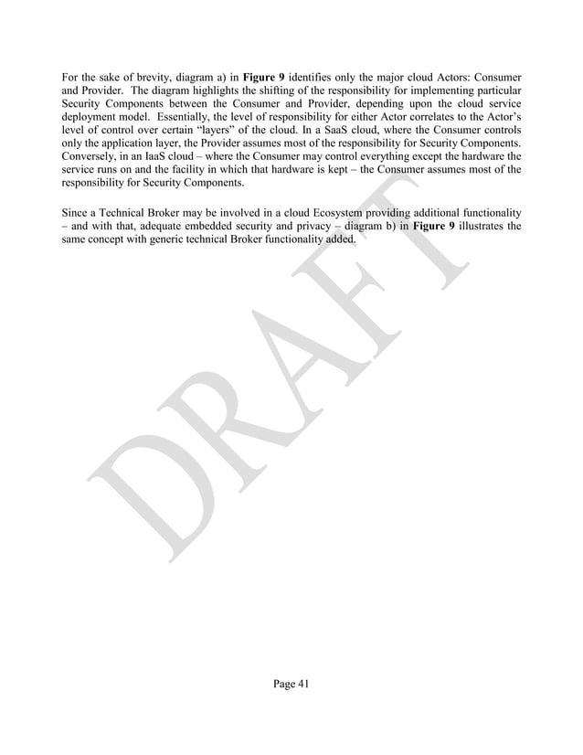 NIST Cloud Computing Security Reference Architecture 800-299 | PDF ...