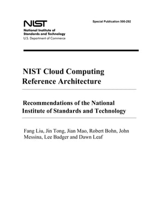 NIST Cloud computing taxonomy - UA translation by ISACA KYIV | PDF