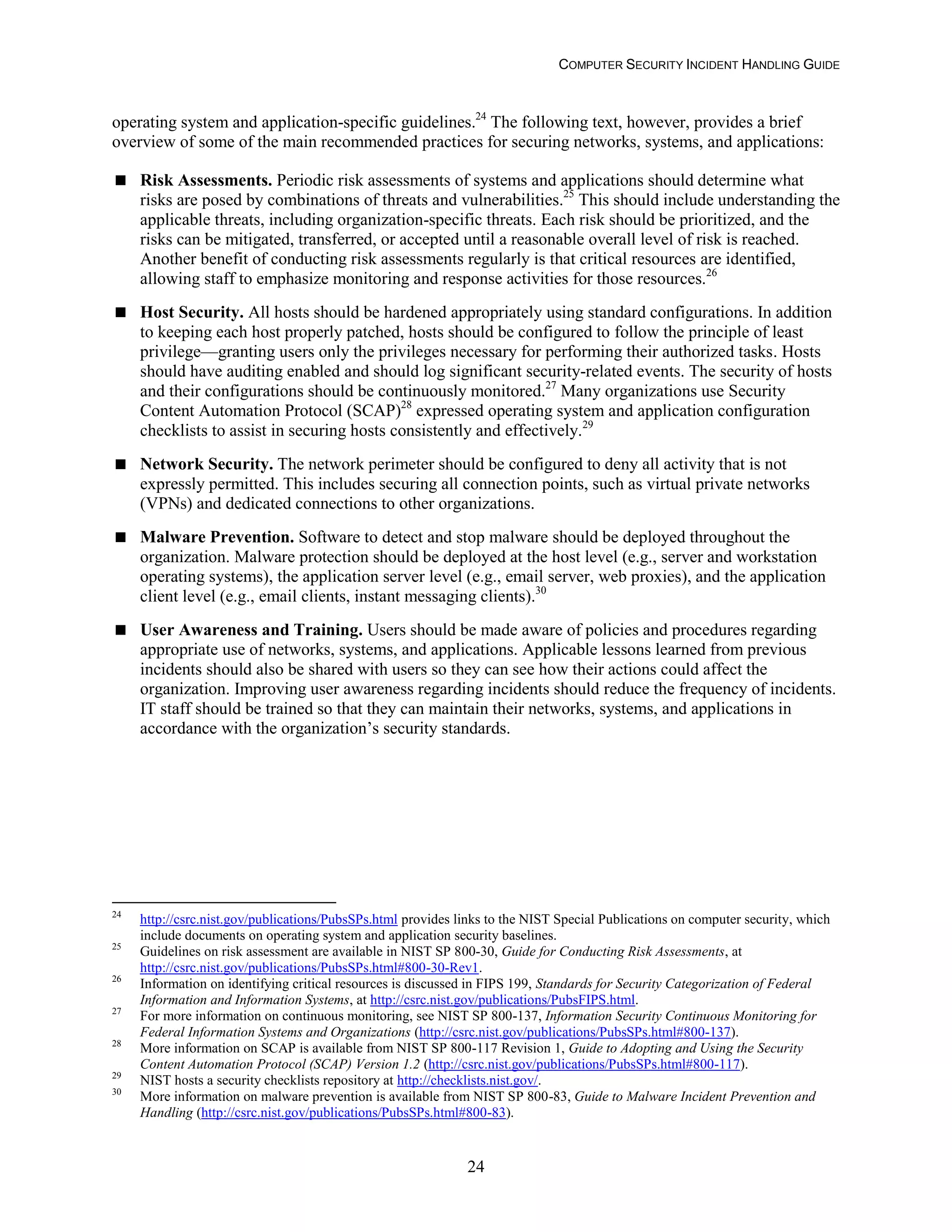Computer Security Incident Handling Guide | PDF