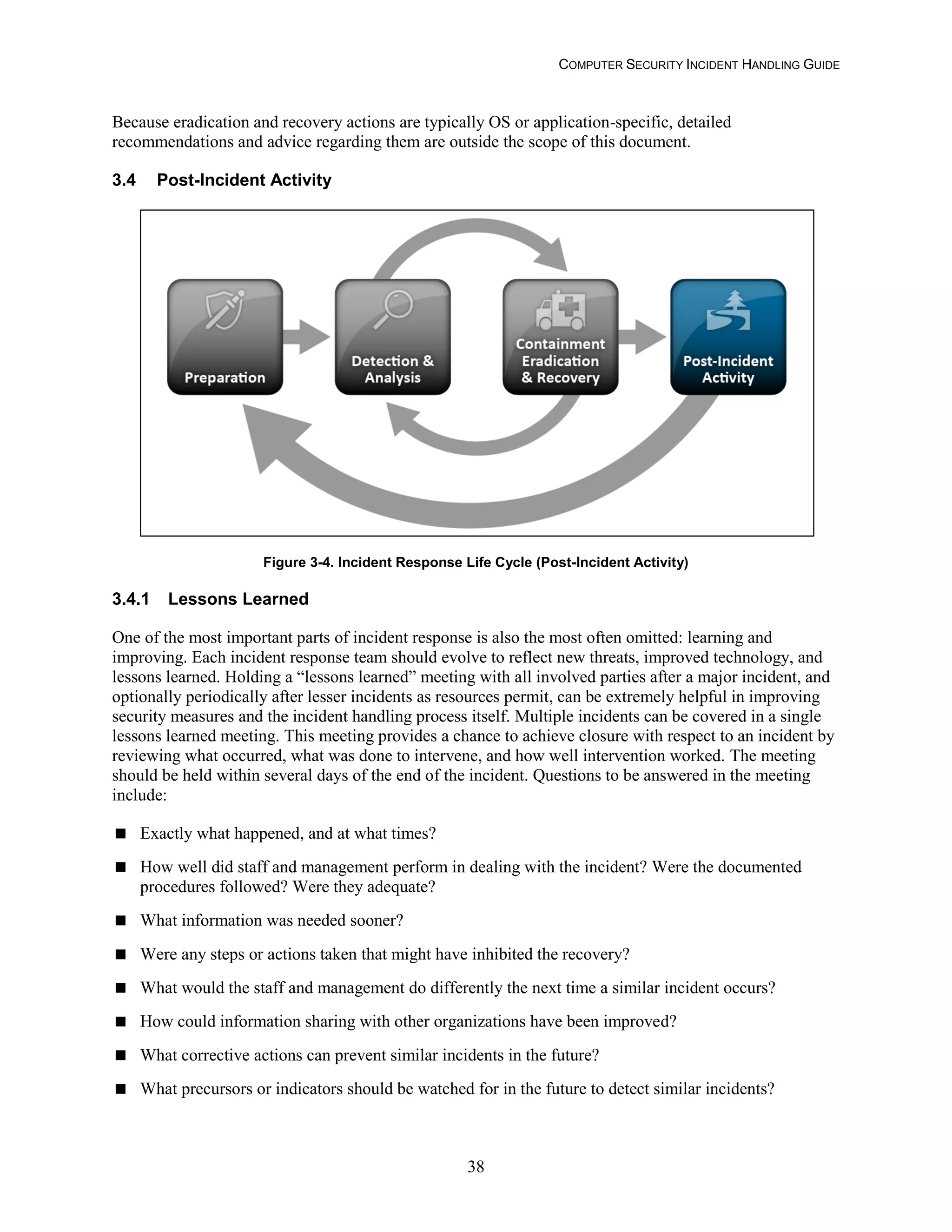 Computer Security Incident Handling Guide | PDF | IT and Internet ...
