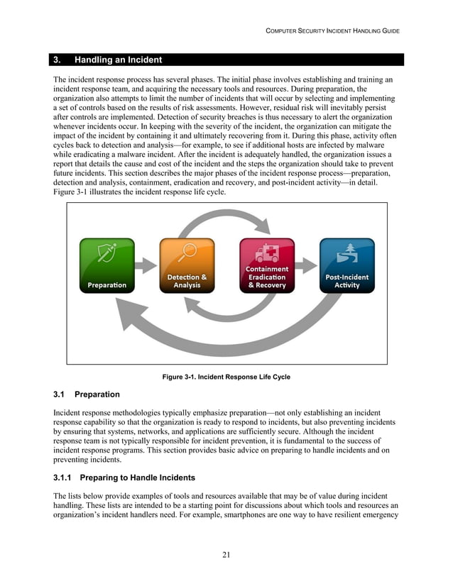 Computer Security Incident Handling Guide | PDF