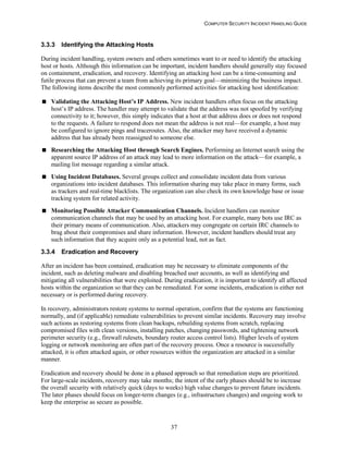 Computer Security Incident Handling Guide | PDF