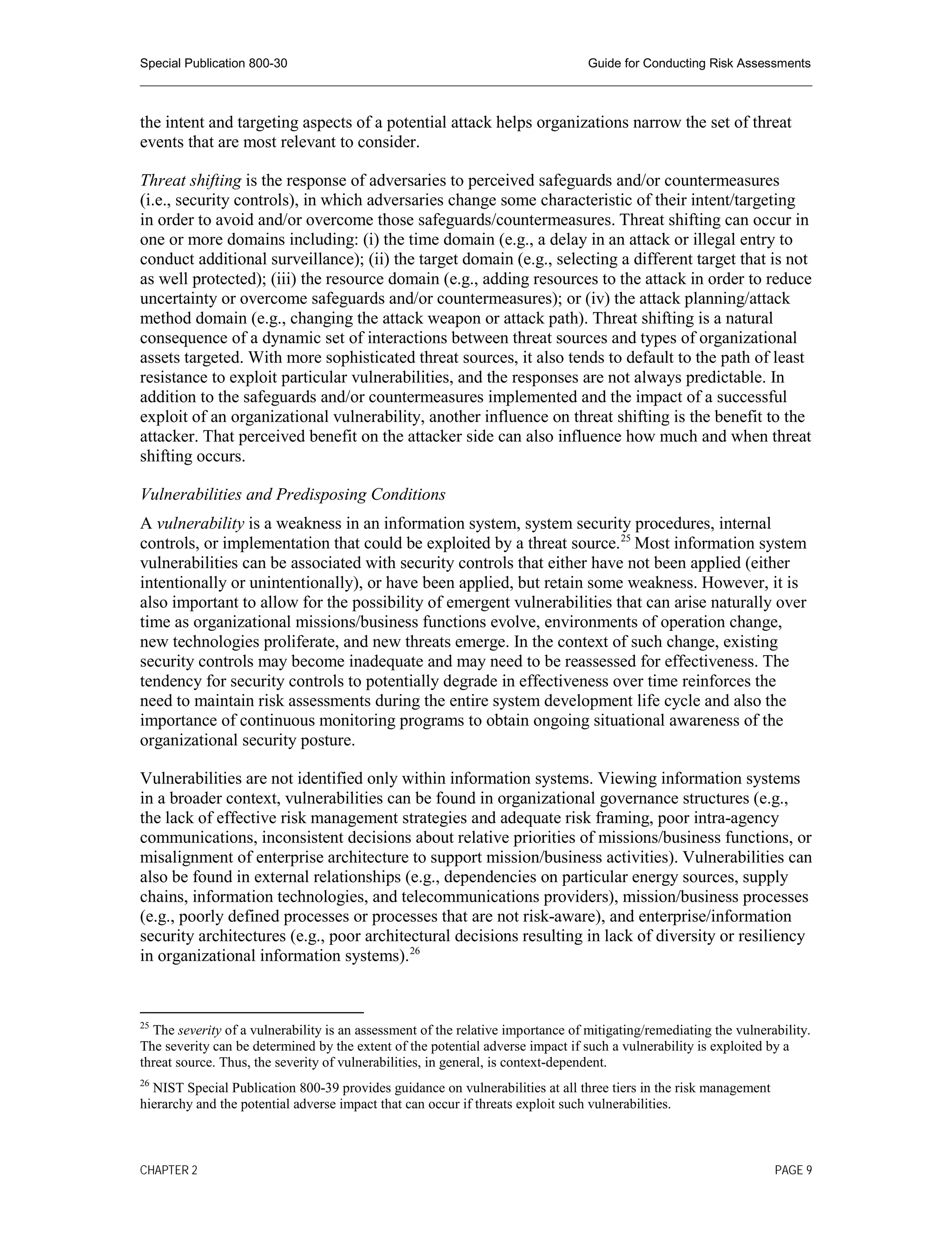 NIST Risk management Framework NIST 800-30, rev. 1 | PDF