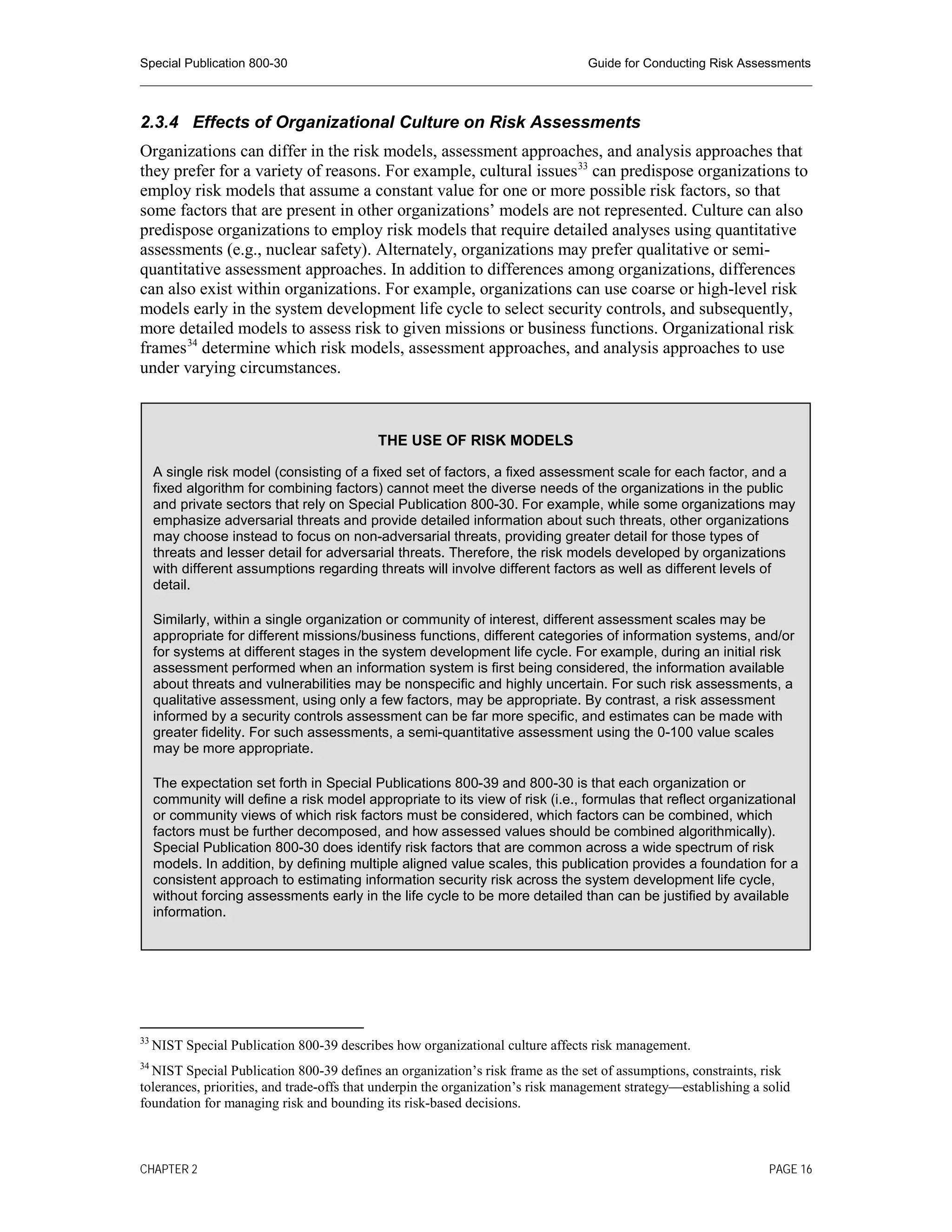 NIST Risk management Framework NIST 800-30, rev. 1 | PDF