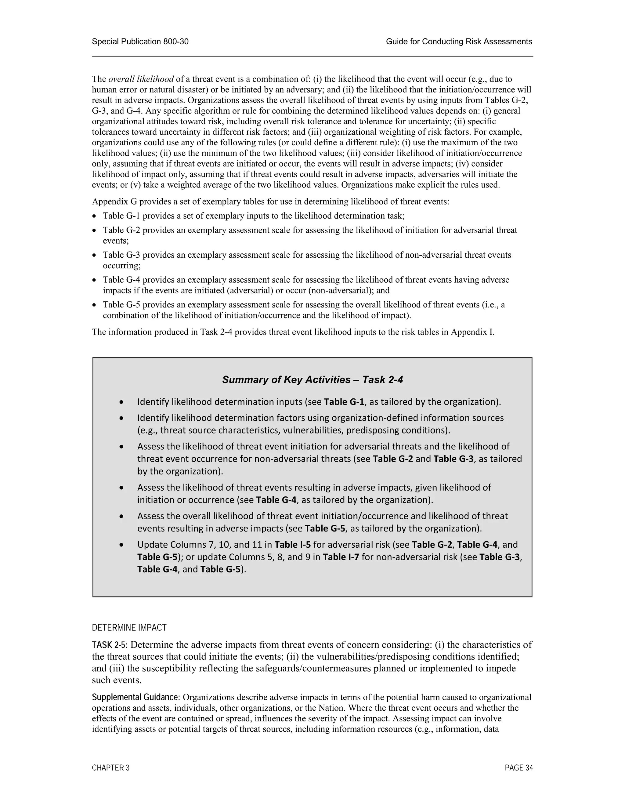 NIST Risk management Framework NIST 800-30, rev. 1 | PDF