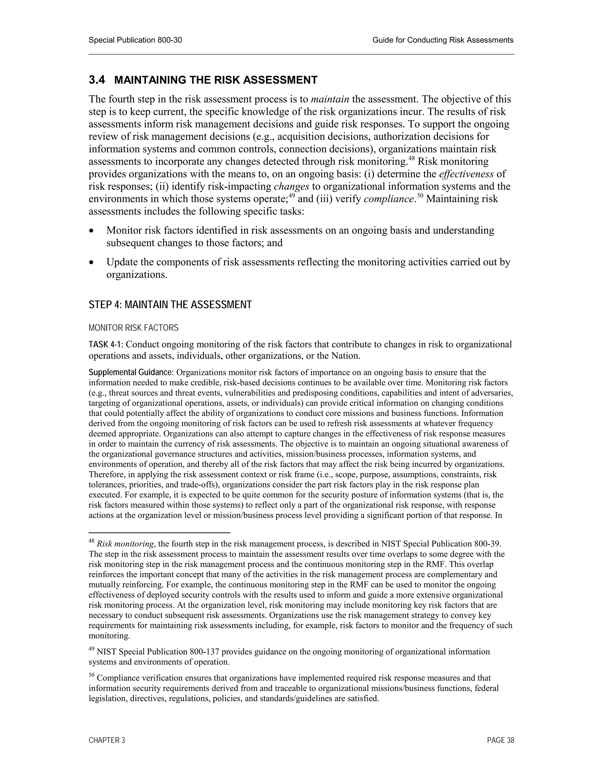 NIST Risk management Framework NIST 800-30, rev. 1 | PDF