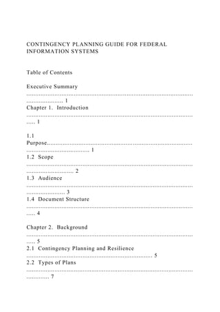 NIST Special Publication 800-34 Rev. 1 Contingency.docx