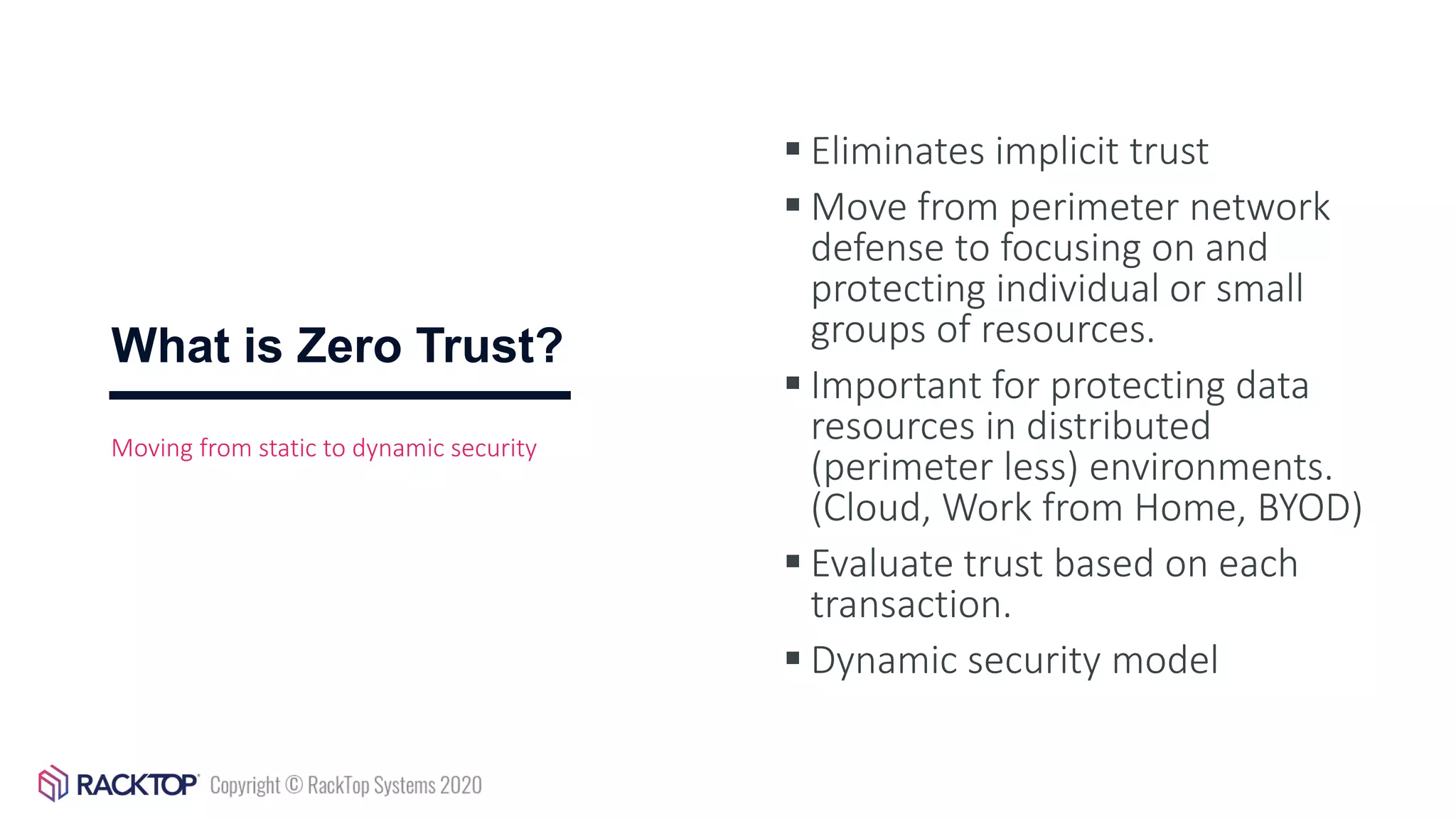 NIST Zero Trust Explained | PPT