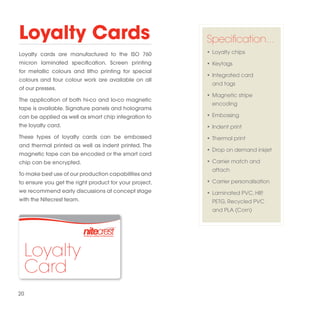 Nitecrest Gift and Loyalty Brochure | PPT