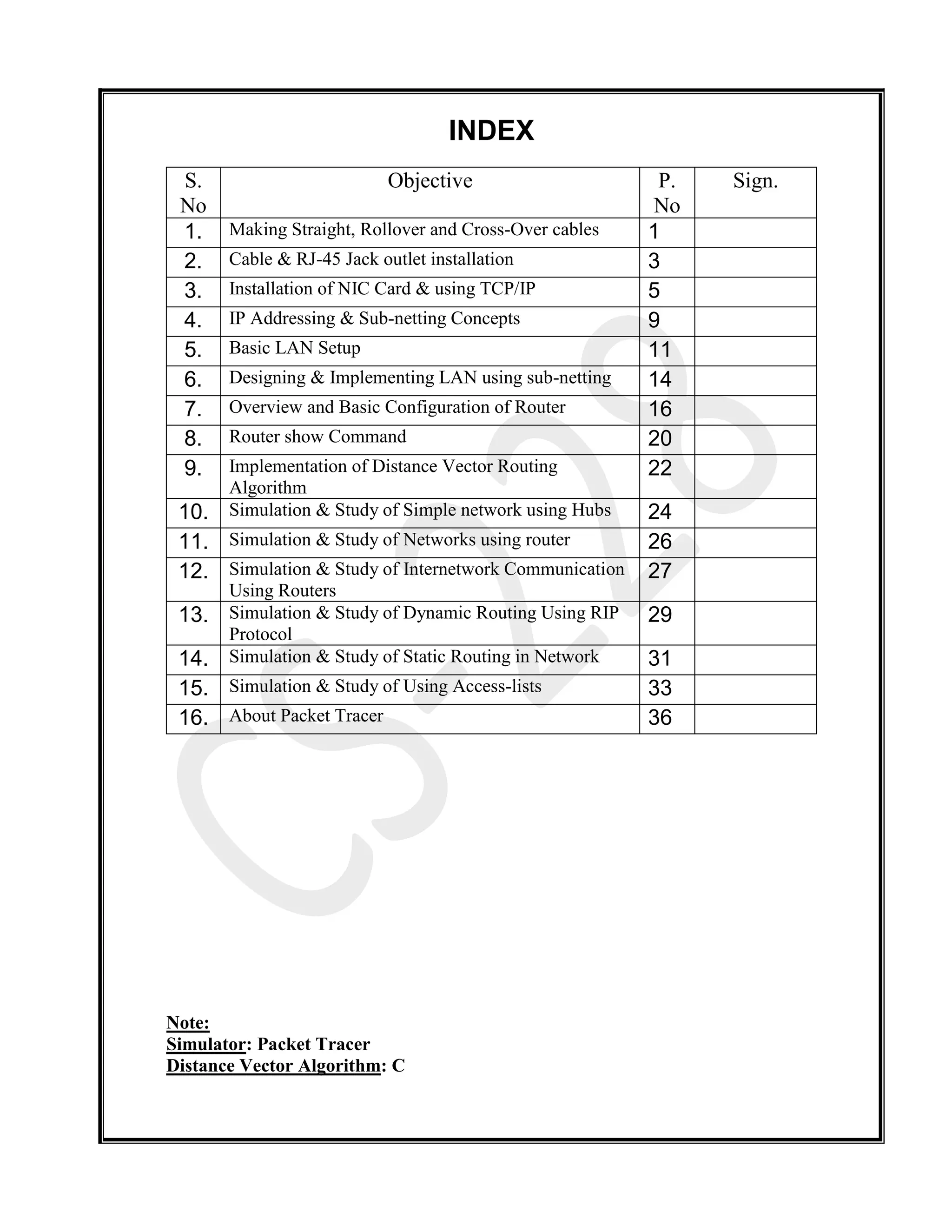 Computer Networking Lab File Pdf 0366