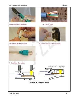 Computer Networking Lab File | PDF