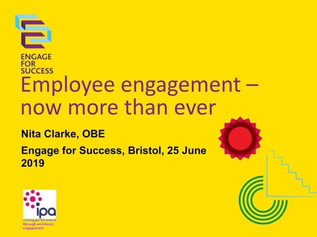 Nita Clarke, Engage for Success - Employee Engagement | PPTX | Business ...