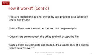 Nitai partners ccar xml reporting utility tool v2 | PDF