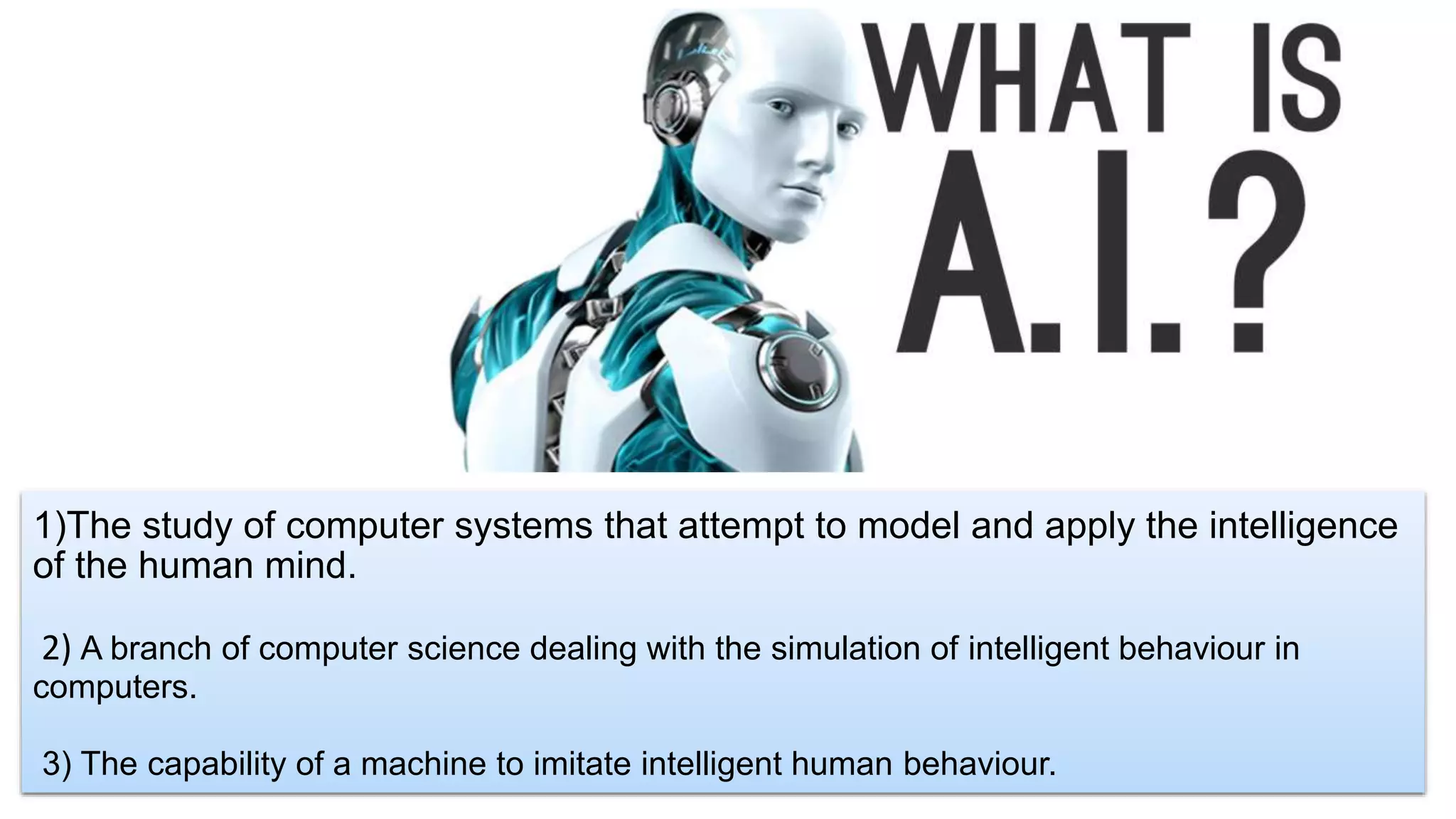 Power Point Presentation on Artificial Intelligence | PPTX