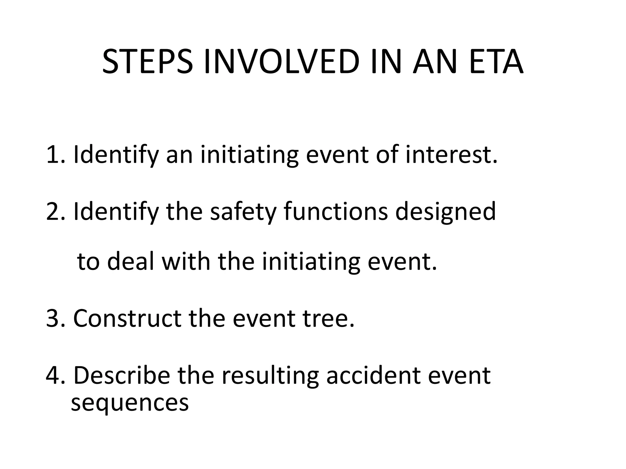 FAULT & EVENT TREE ANALYSIS | PPT
