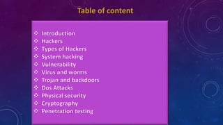 Ethical hacking ppt | PPTX
