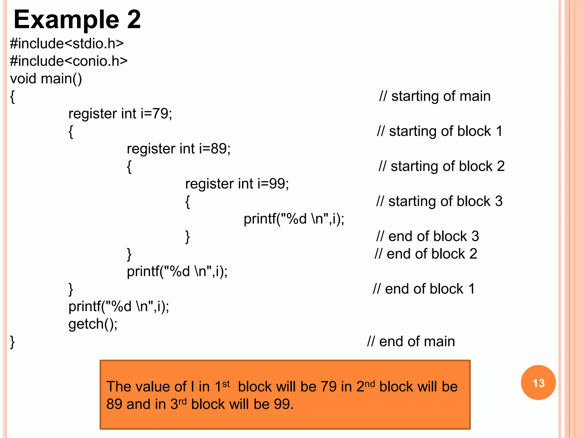 Storage classes in C | PPTX