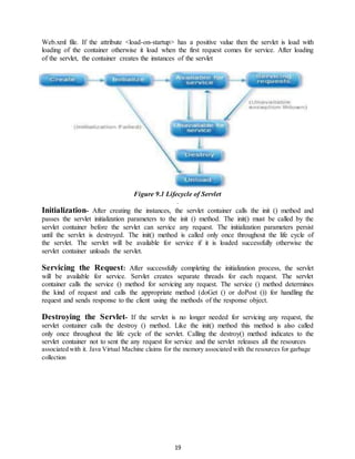 Advance java summer training report | DOCX