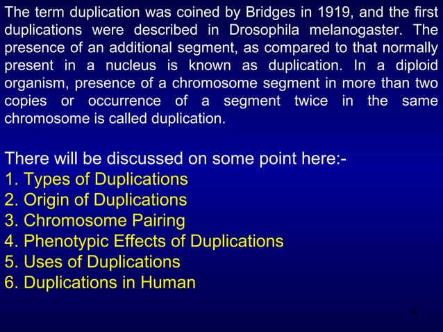 PPT on duplication; Production and Uses | PPT | Genetics | Science