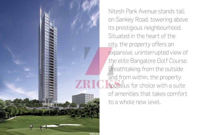 Nitesh Park Avenue Brochure - Zricks.com