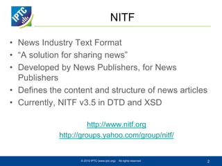 Nitf 2010-11 | PPTX