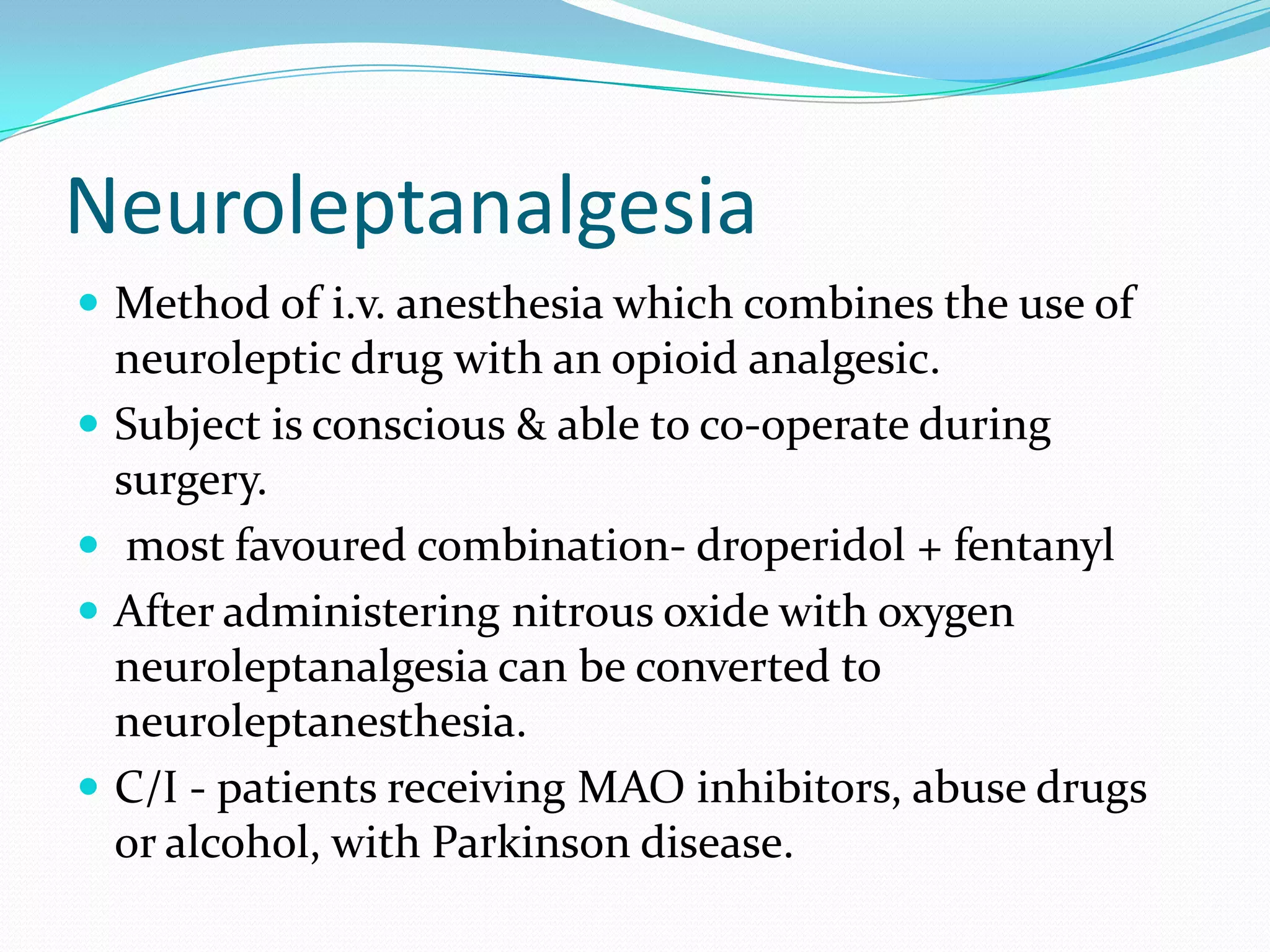ANAESTHESIA-INTRAVENOUS | PPTX