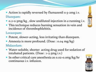 ANAESTHESIA-INTRAVENOUS | PPTX
