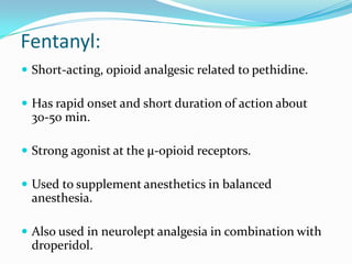 ANAESTHESIA-INTRAVENOUS | PPTX