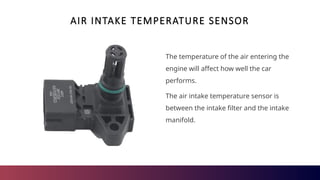 Sensors used in Engine compartment of Cars | PPTX