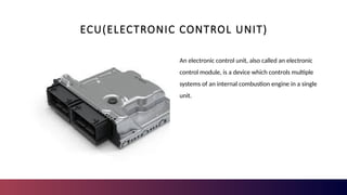 Sensors used in Engine compartment of Cars | PPTX