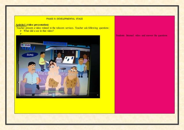 My ICT Lessonplan | PPT