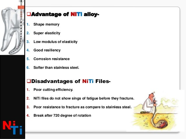 Ni ti endodontic instrument by Dr. vivek upadhyay Ni ti endodontic instrument by Dr. vivek upadhyay