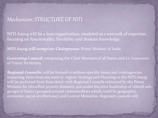 Niti aayog | PPTX