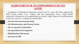 Niti aayog | PPTX