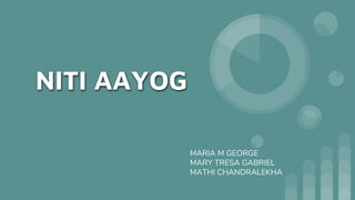 Niti aayog | PPT