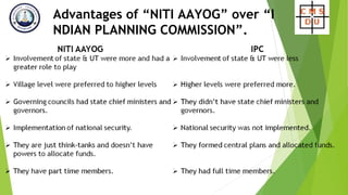 Niti aayog | PPTX