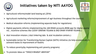 Niti aayog | PPTX