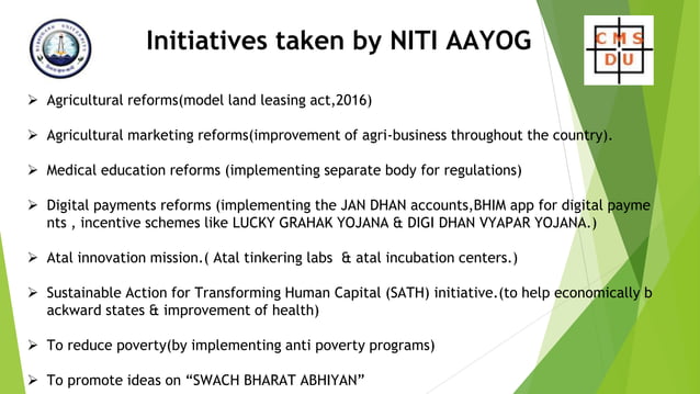 Niti aayog | PPTX