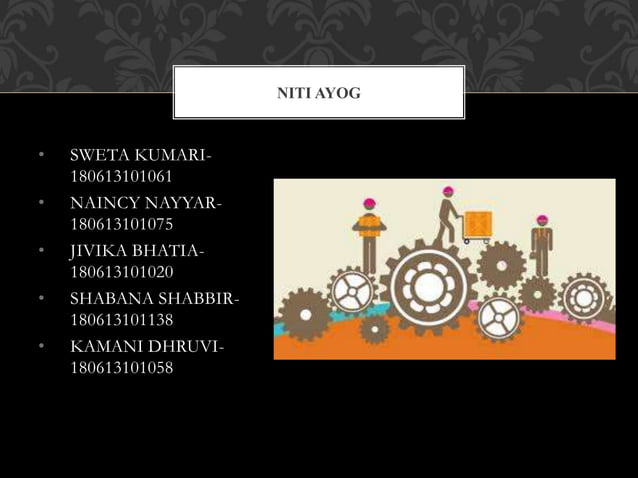 Niti ayog | PPT