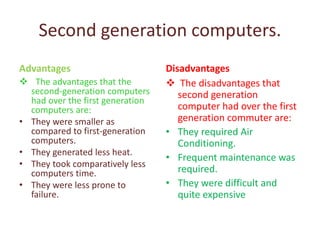 generation of computers | PPTX