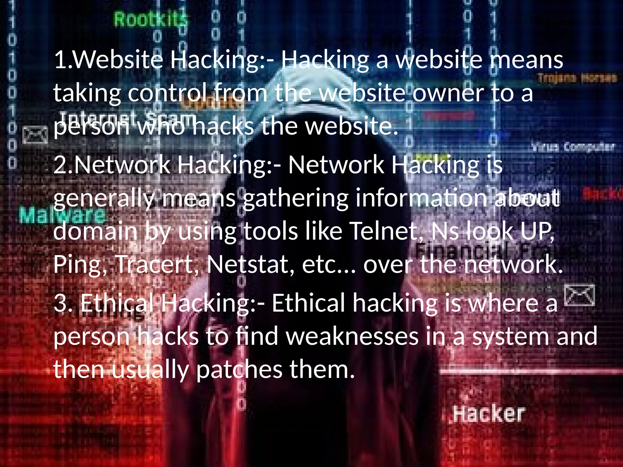 Hacking presentation or hacker control the world.pptx