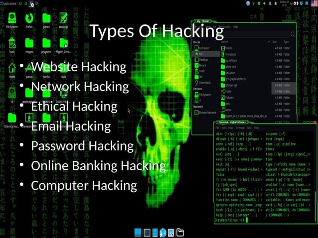 Hacking presentation or hacker control the world.pptx