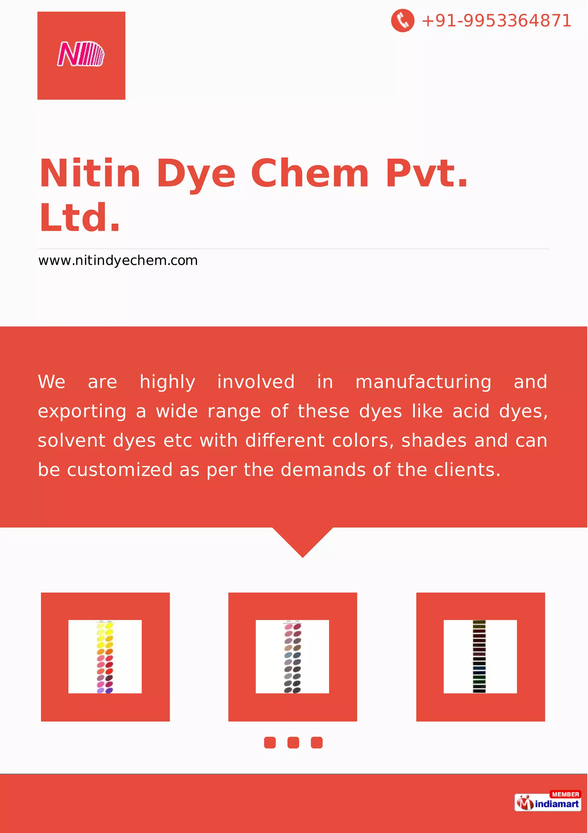 Nitin dye-chem-pvt-ltd | PDF