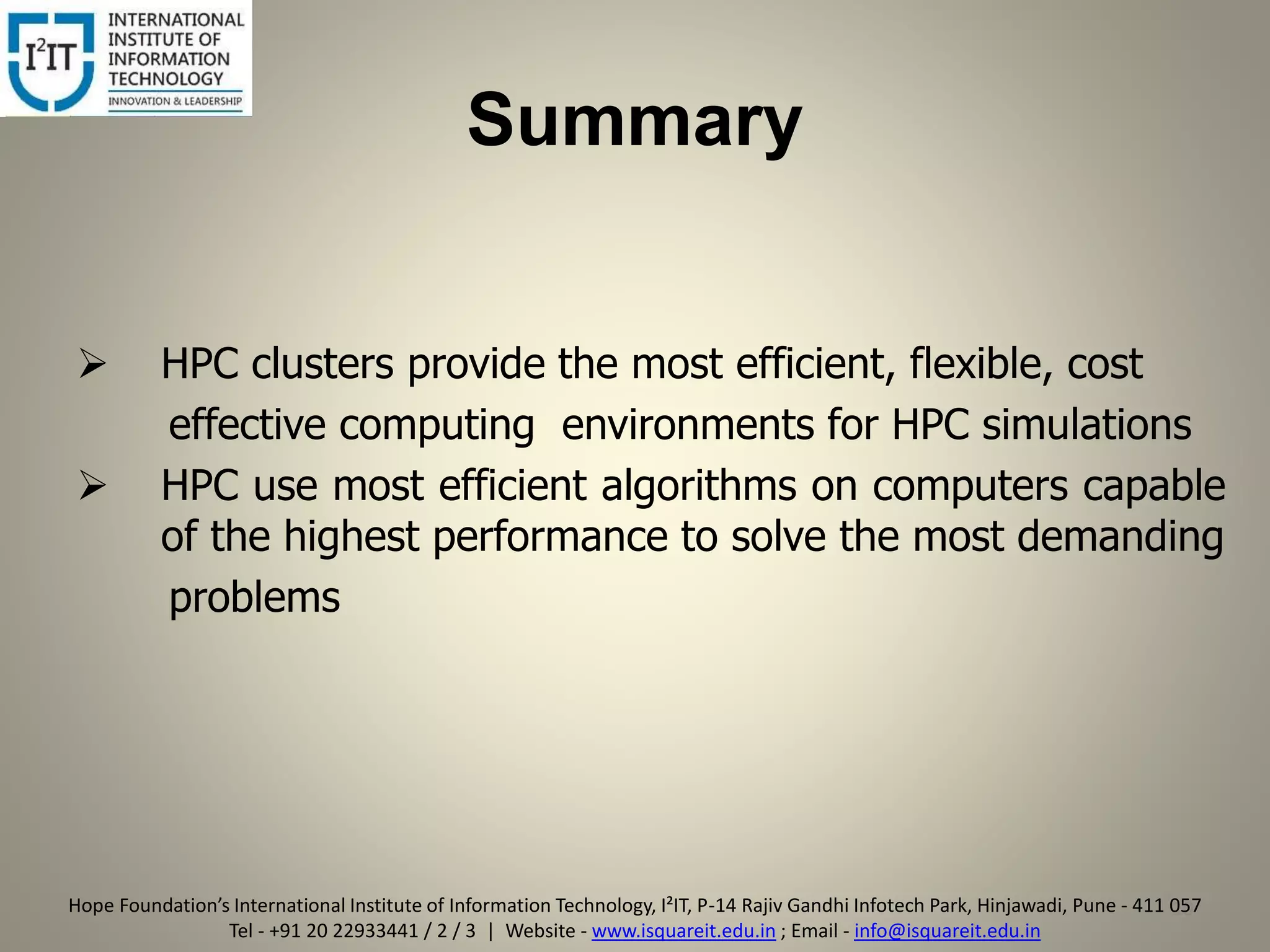 What Is High Performance-Computing? | PPT